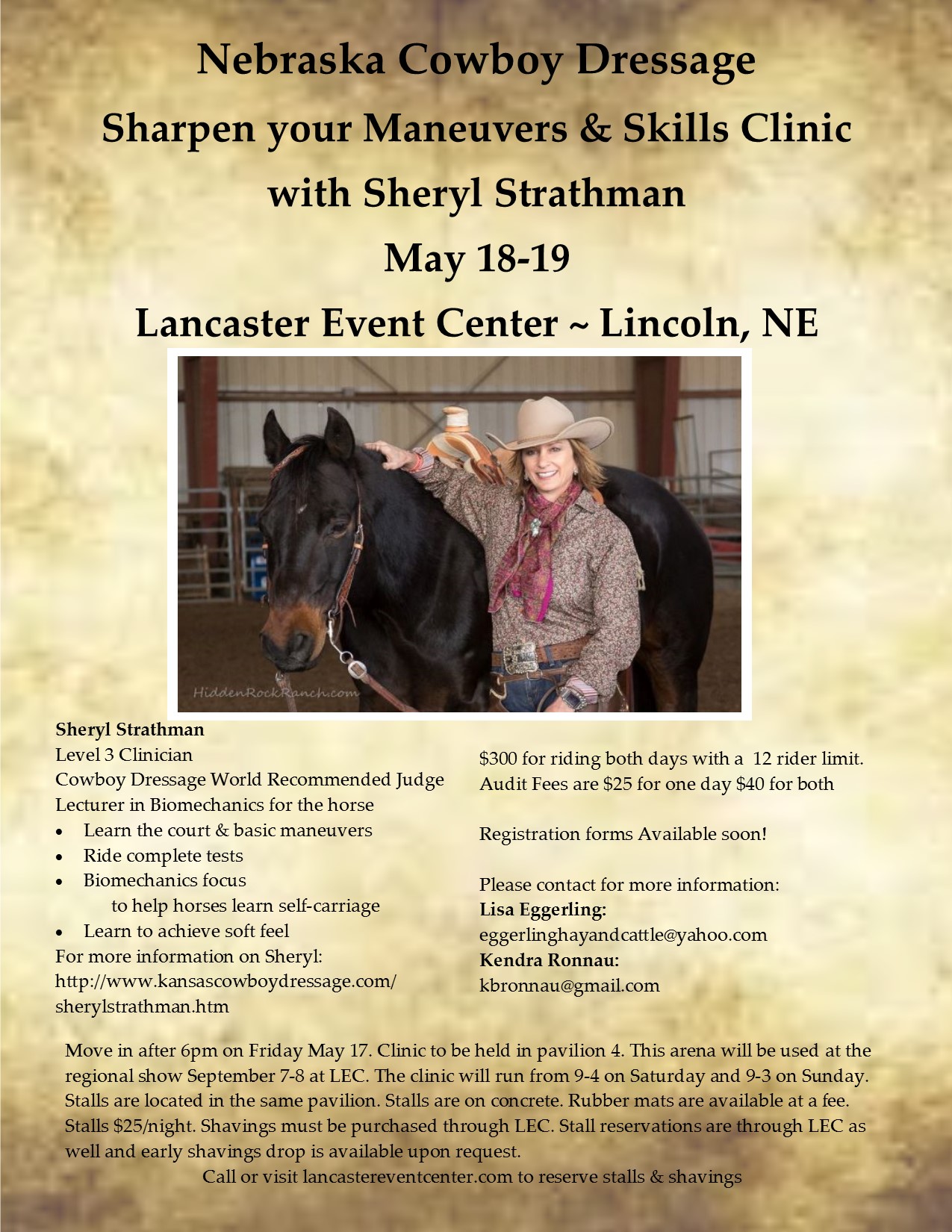 CDNE Strathman Flyer online – Nebraska Cowboy Dressage